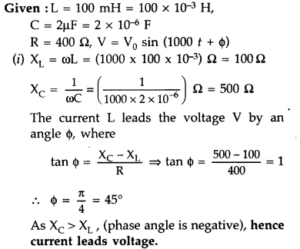 Alternating Current Qs Study